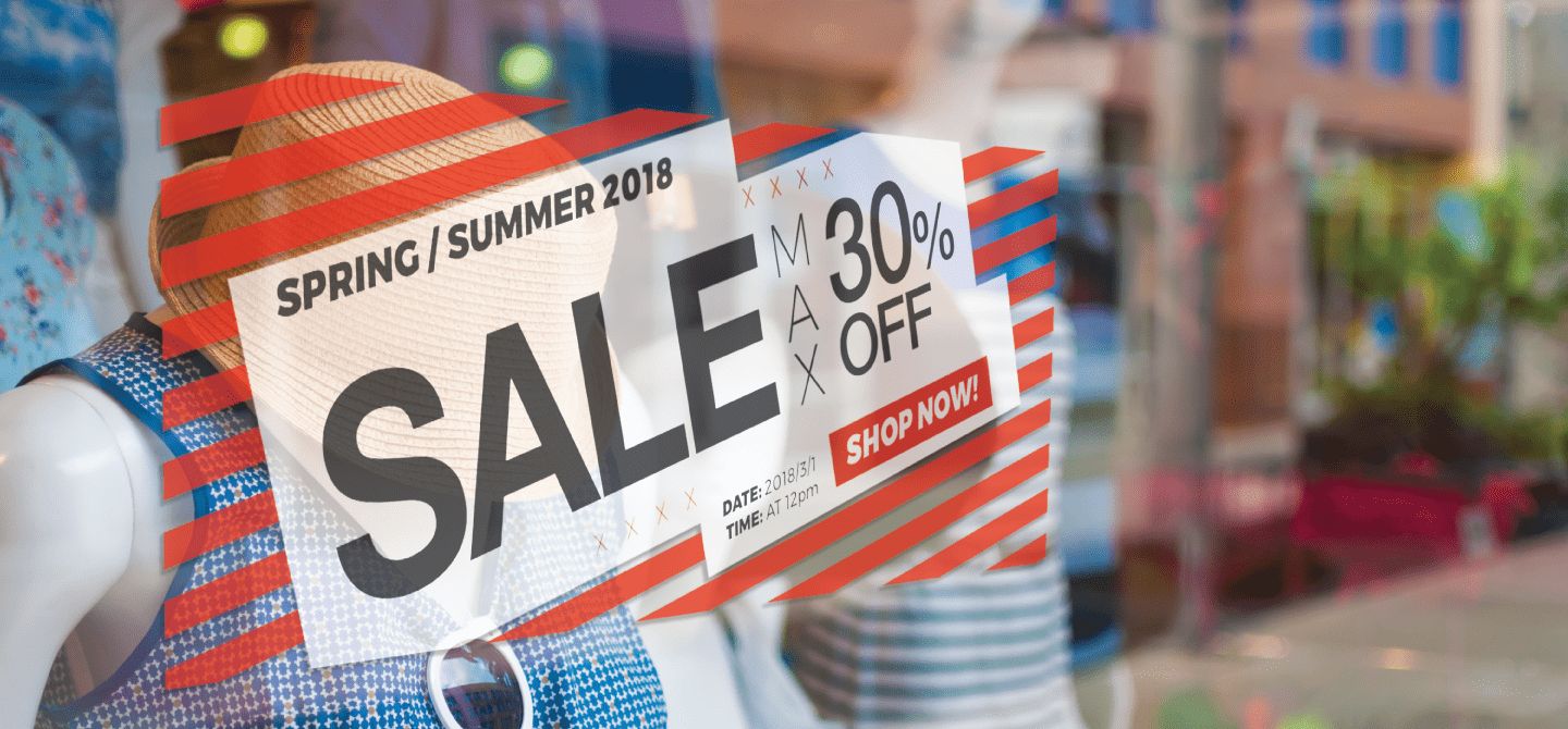 Static Clear Window Clings | Clear Window Clings | Printmoz