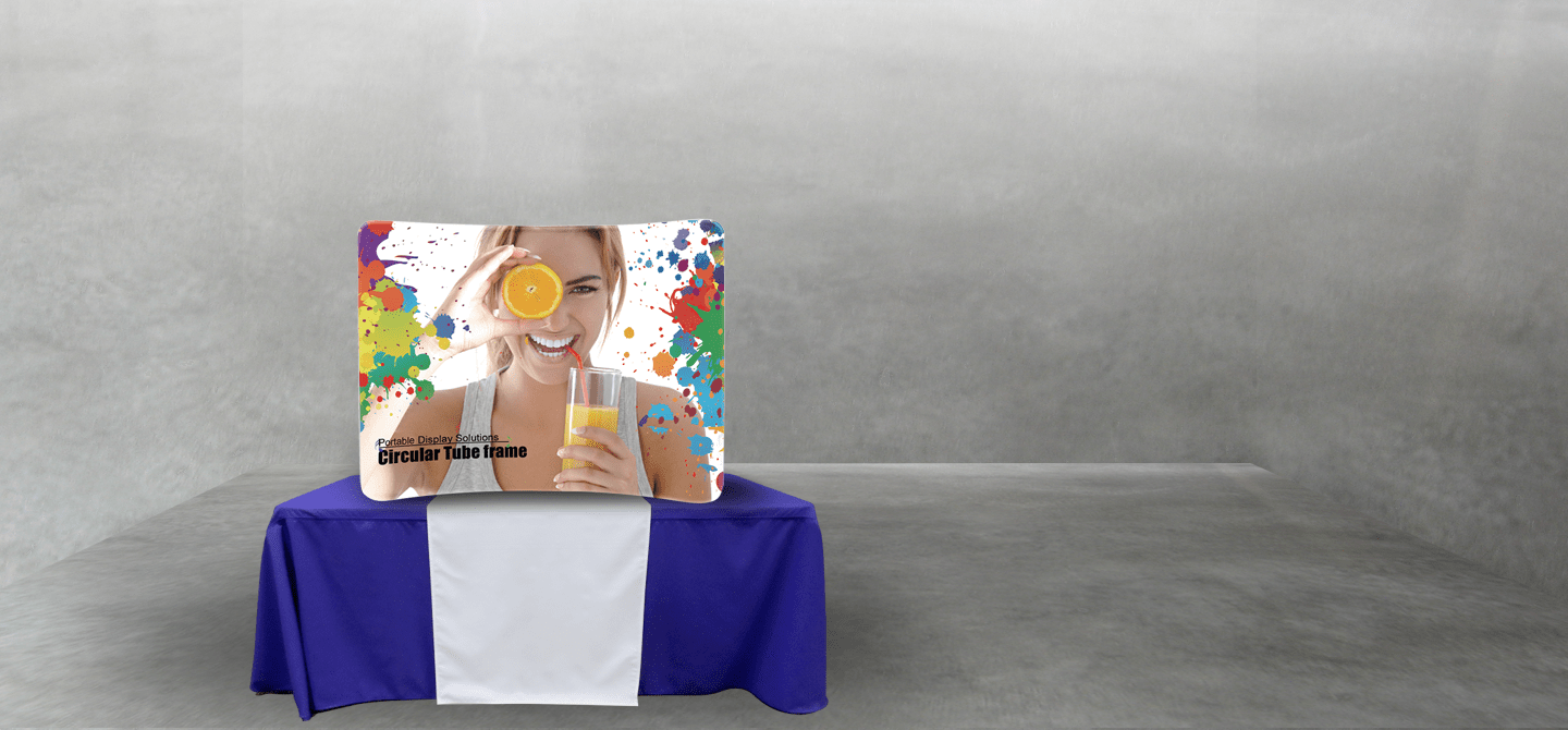 Pillowcase Tabletop Display | Custom printed Full Color Next Day!