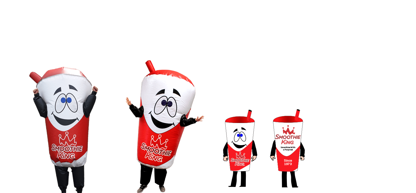 Smoothie King Inflatable Cup Costume
