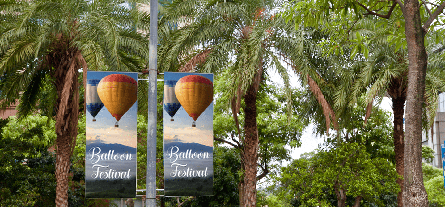 Custom Over The Street Vinyl Banners | Effective Overhanging Messaging